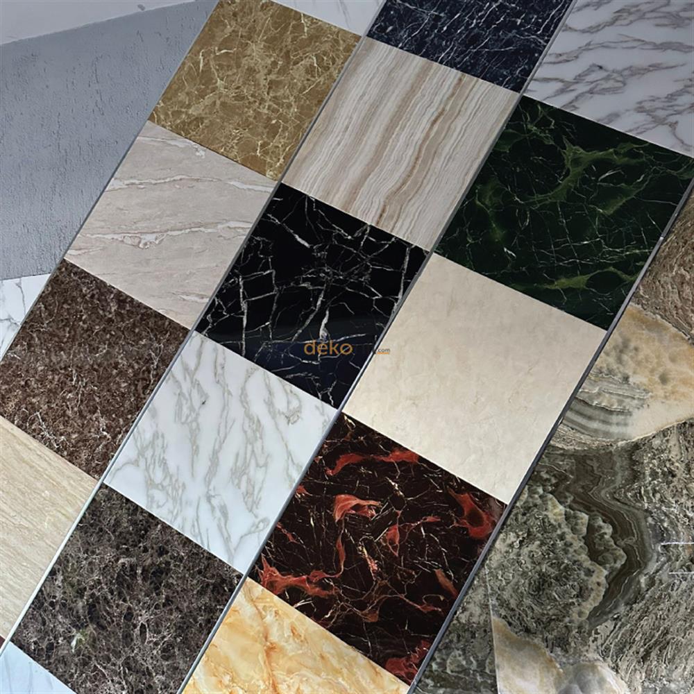 Vanilla Patterned Pvc Wall Panel 122*244cm l Dekonil