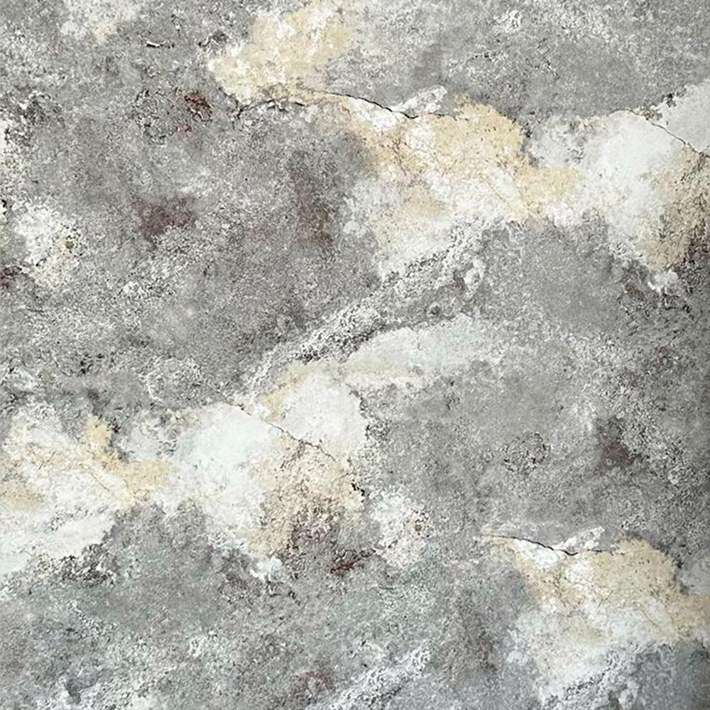 White Grey Mermer Desenli Pvc Duvar Paneli 122*244 cm - Dekonil