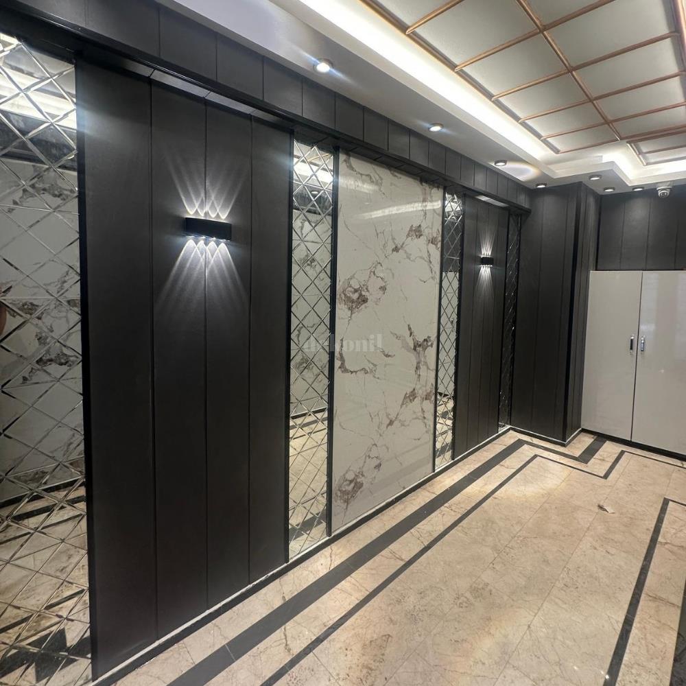 White Rock Mermer Desenli Pvc Duvar Paneli 122*244 cm - Dekonil