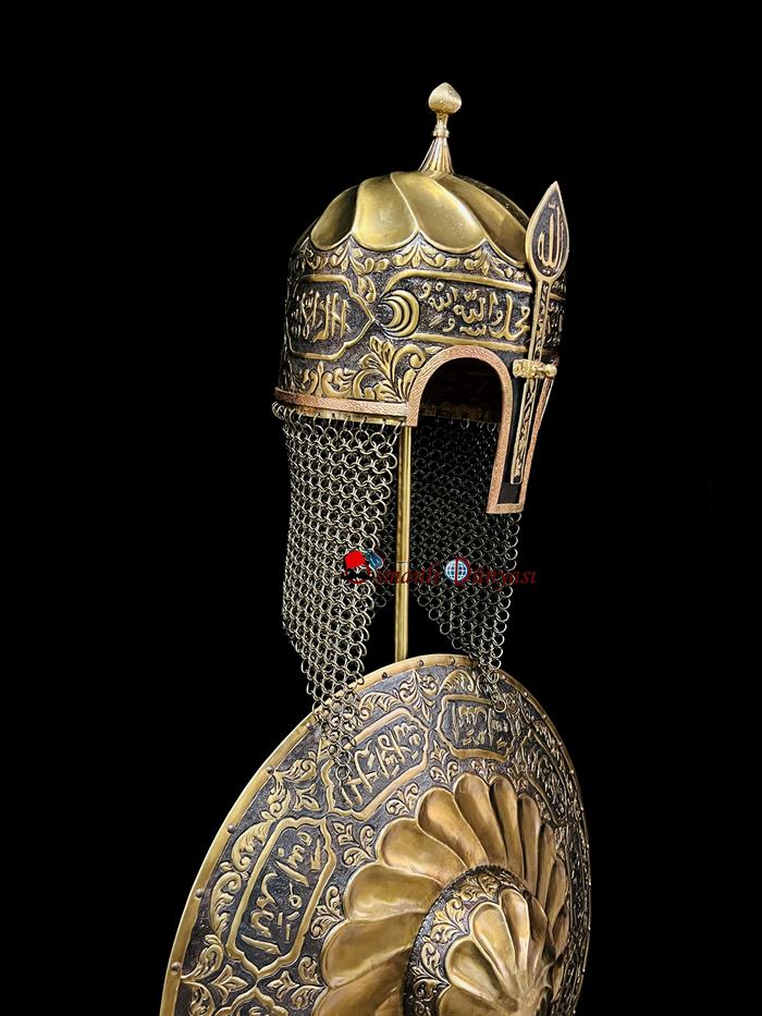 Sultan Alparslan Armor Set "Handcrafted Gifts Bearing Historical and ...