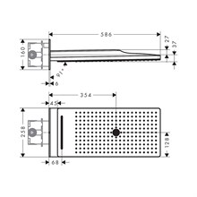 Hansgrohe Rainmaker Select 580 Tepe Duşu - Banyotrendy