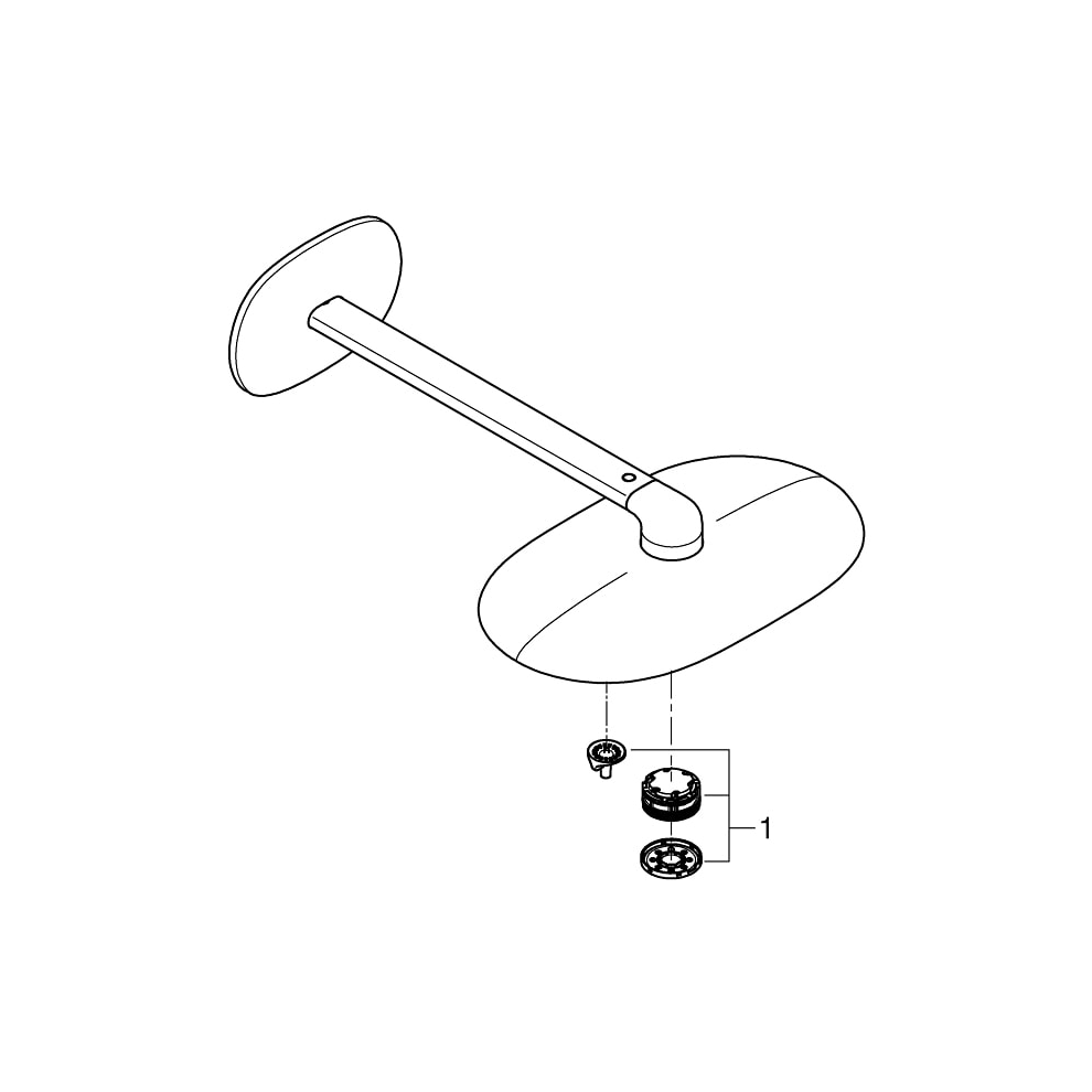 Grohe Rainshower Smartcontrol 360 Krom Tepe Duşu Seti - Banyotrendy