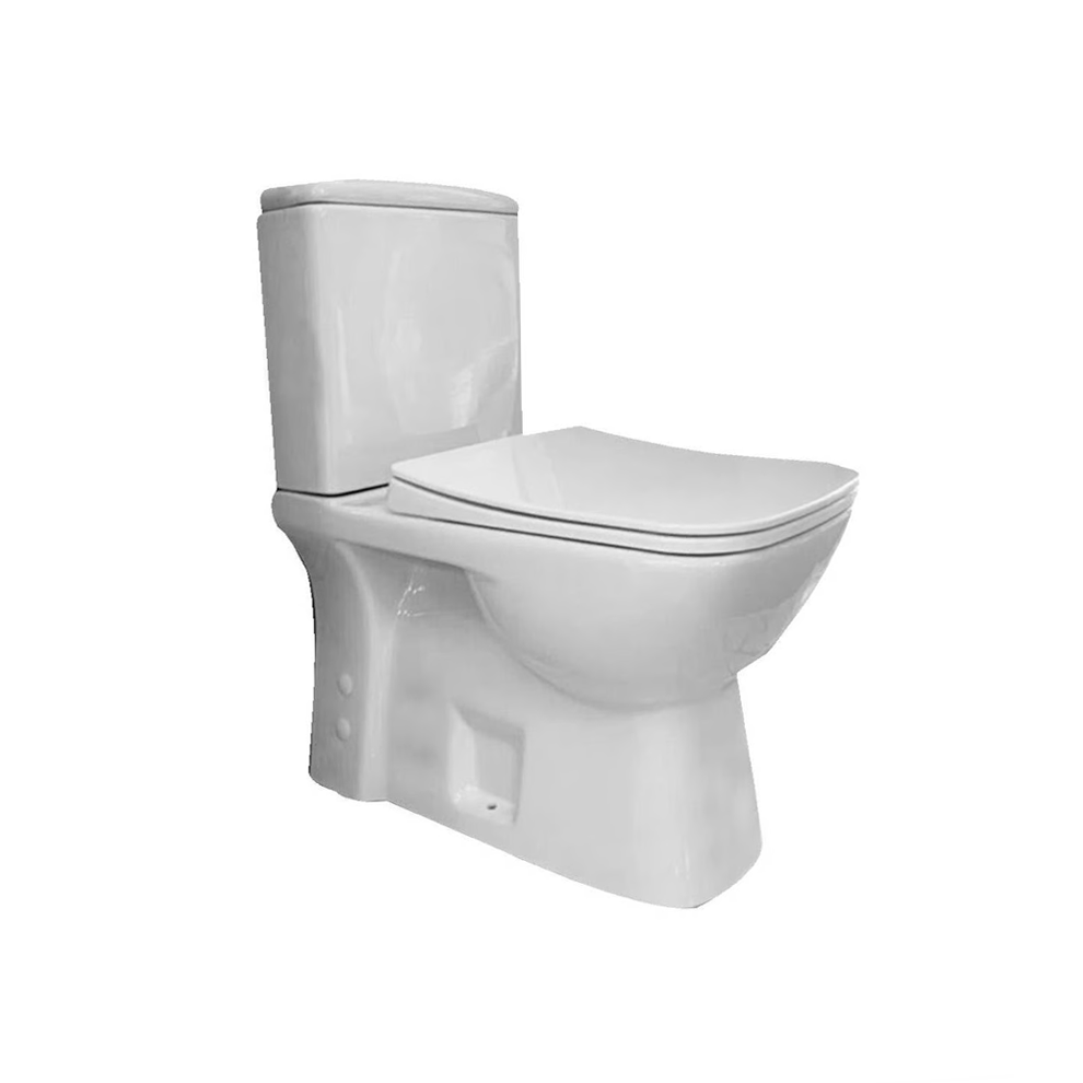 Turkuaz Duru BTW Rimless Arkadan Çıkışlı Duvara Sıfır Beyaz Klozet Seti ...