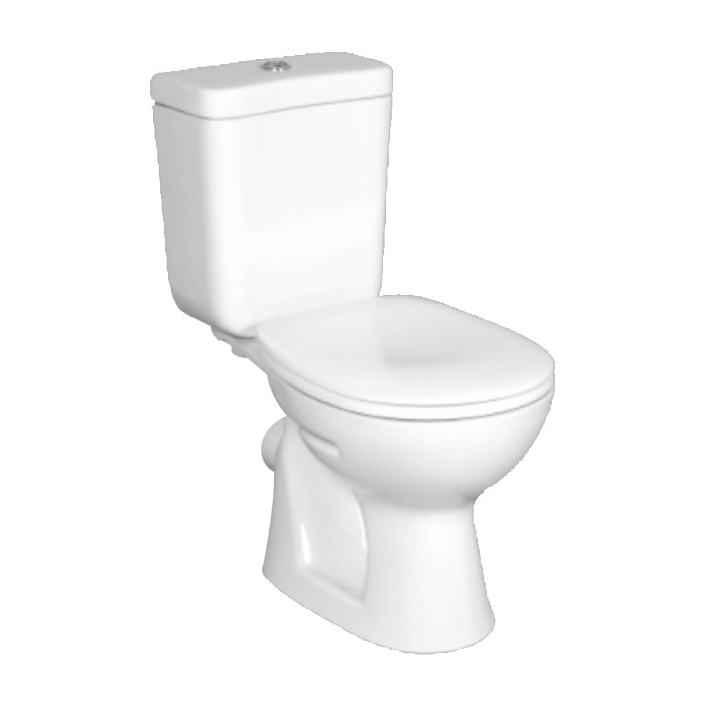 Ece Eti Arkadan Çıkışlı Beyaz Klozet Seti - Banyotrendy