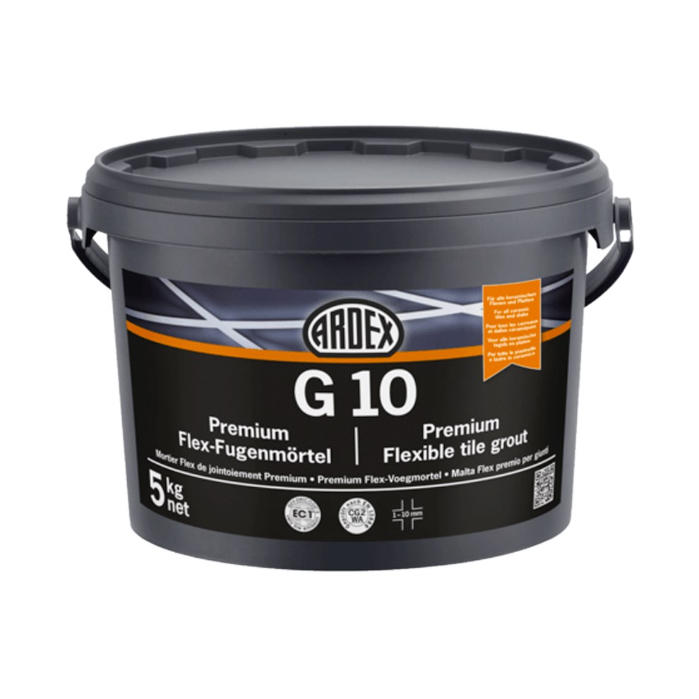 Ardex G 10 42034 5 kg Gümüş Gri Premium Fleks Derz Dolgusu - Banyotrendy