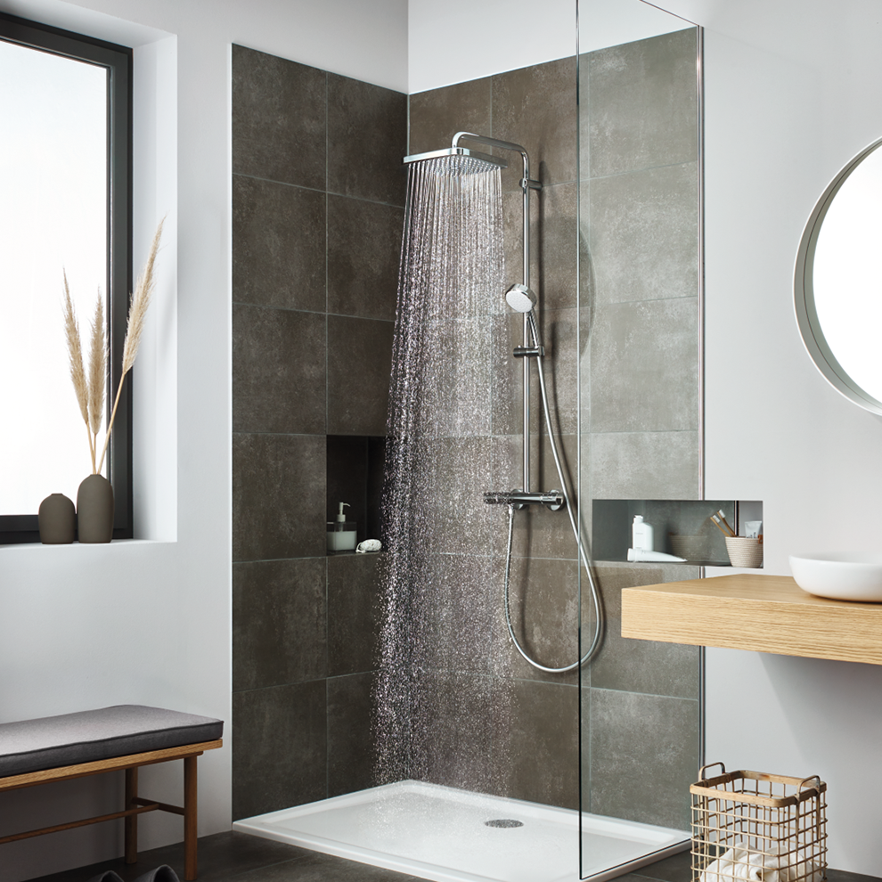 Grohe Tempesta Cube 250 Tepe Duşu - Banyotrendy