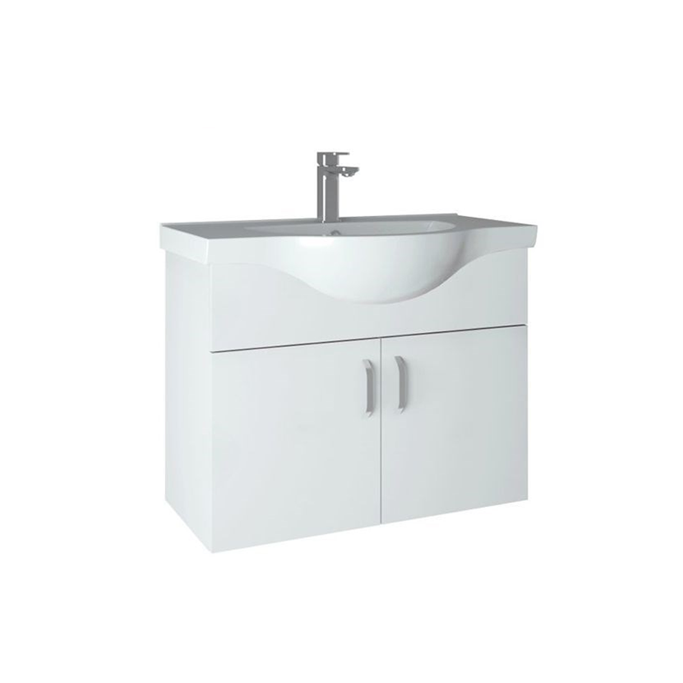 Orka Duru 80 cm Asma Lavabo Alt Dolabı - Banyotrendy