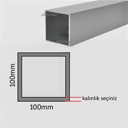 Aluminyum Kutu Profil 100x100