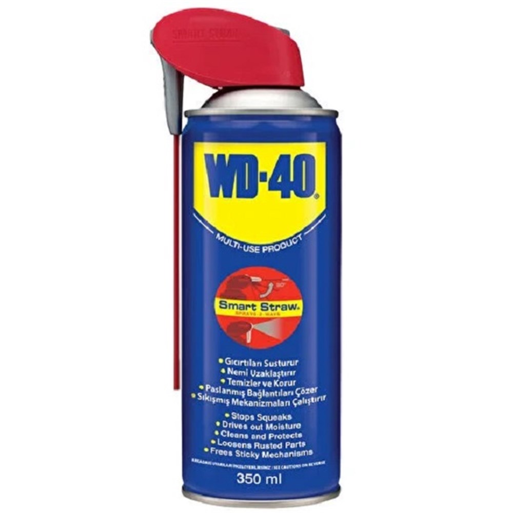 WD-40 ÇOK AMAÇLI YAĞLAYICI PAS SÖKÜCÜ SPREY WD-40 ÇOK AMAÇLI YAĞLAYICI PAS SÖKÜCÜ SPREY