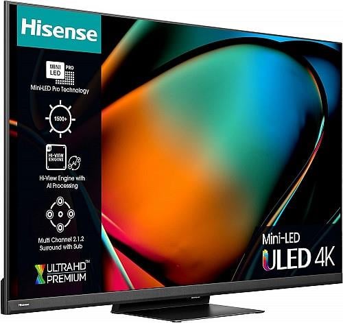 HISENSE 75U8KQ 75" 4K ULED MINI LED SMART TV TEKNOGOLD | Bir Tıkla ...