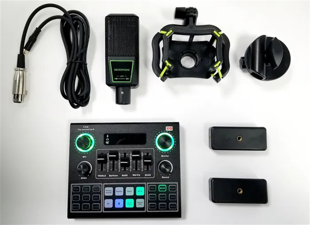 VIDLOK LIVE STREAM KITS SES KAYIT VE YAYIN CİHAZI