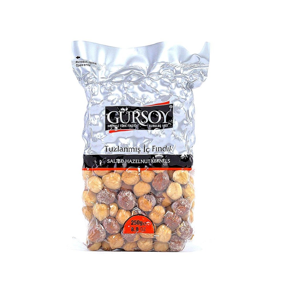 Gürsoy Çifte Kavrulmuş İç Fındık Vakum Paket 250 G - HamdiDede