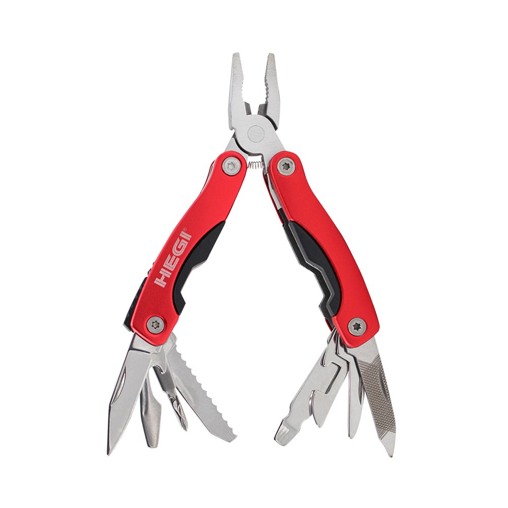 Hegi 10 Fonksiyonlu Paslanmaz Çelik Kamp Pensesi - Kırmızı | Yalın ...