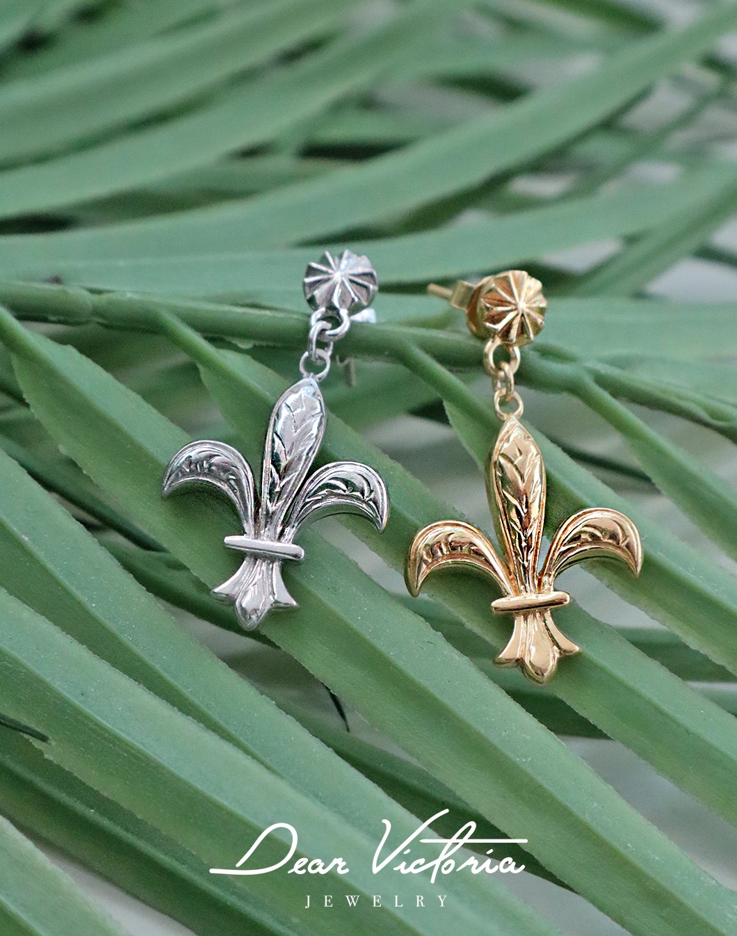 Fleur de lis earrings store
