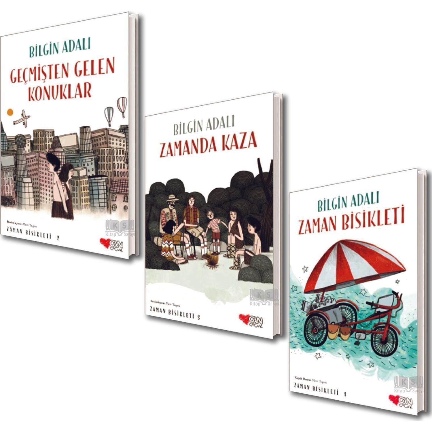 Can Çocuk Yayınları Zaman Bisikleti Seti 3 Kitap - Bilgin Adalı KTP I ...