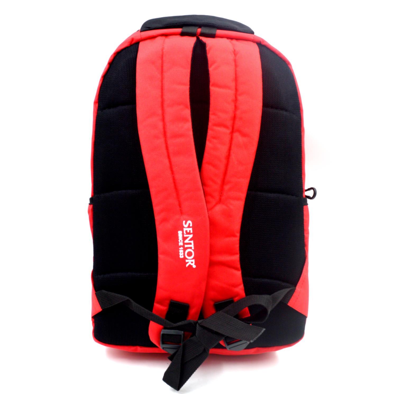 Sentor SN-531 Laptop Bölmeli Okul Sırt Çantası 4 Bölmeli Kırmızı I ...