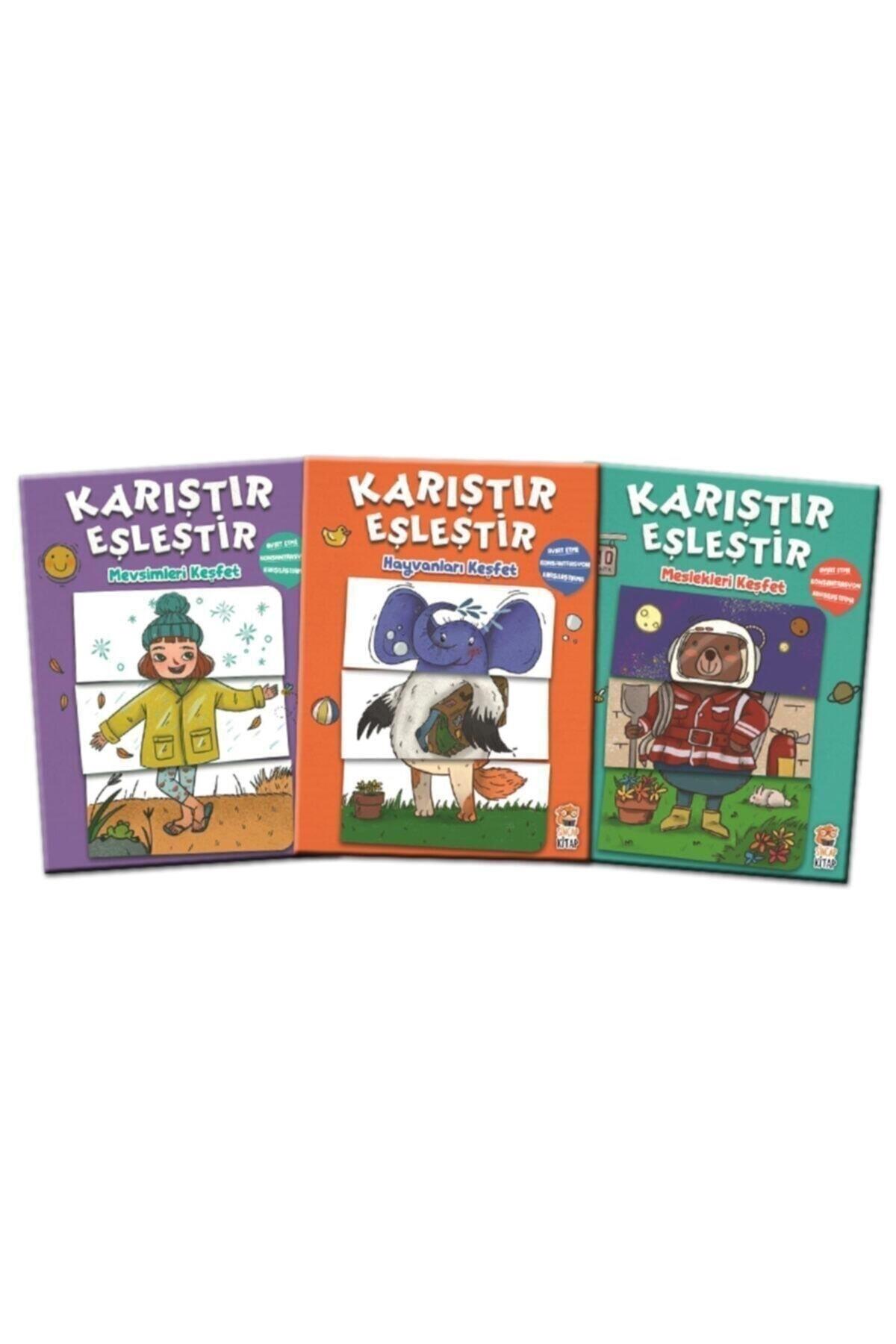 Sincap Kitap Karıştır Eşleştir Seti 3 Kitap KTP