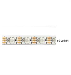 5V WS2812B ARGB Pixel Şerit LED – Adreslenebilir IP20, 60 LED/m, 5 Metre | Sipariş: 444 91 68 ...