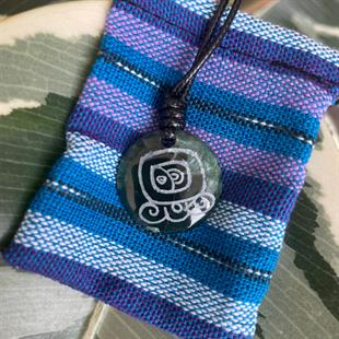 Maya Astrolojisi Kolye / TOJ - Köpek Balığı | Yuka Dükkan