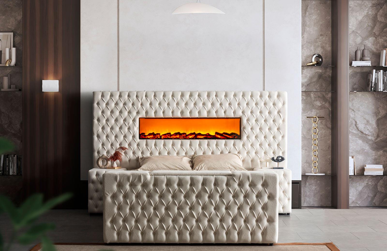 Fonksiyonel Tv'li Karyola ENGC-FN07 | Engince Mobilya