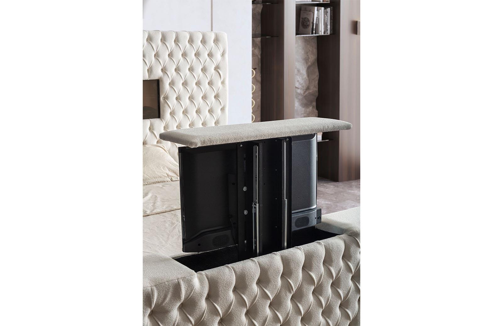 Fonksiyonel Tv'li Karyola ENGC-FN07 | Engince Mobilya