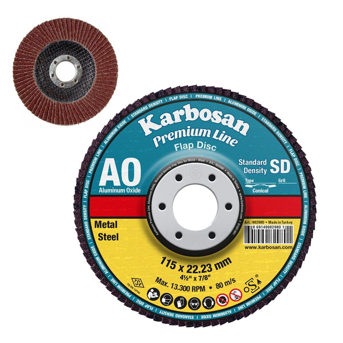 Karbosan A0 Flap Disk - BabaHirdavat.com Karbosan A0 Flap Disk - BabaHirdavat.com