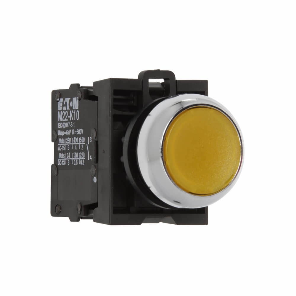 EATON BUTON M22-DL-Y-K10 yaylı buton