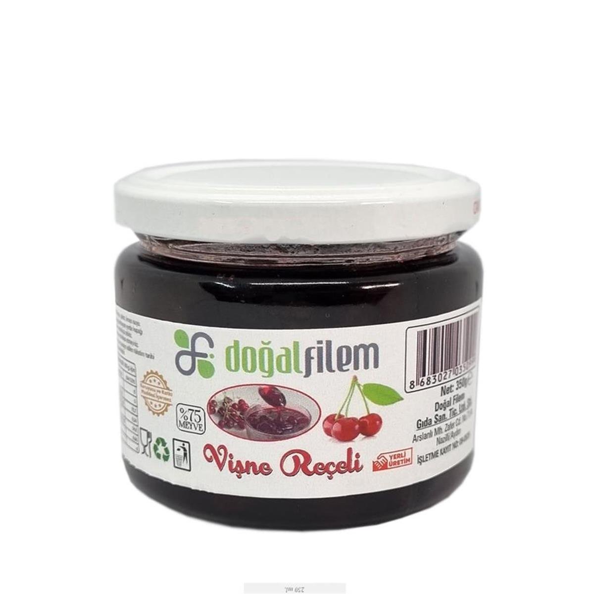 Vişne Reçeli 350 gr
