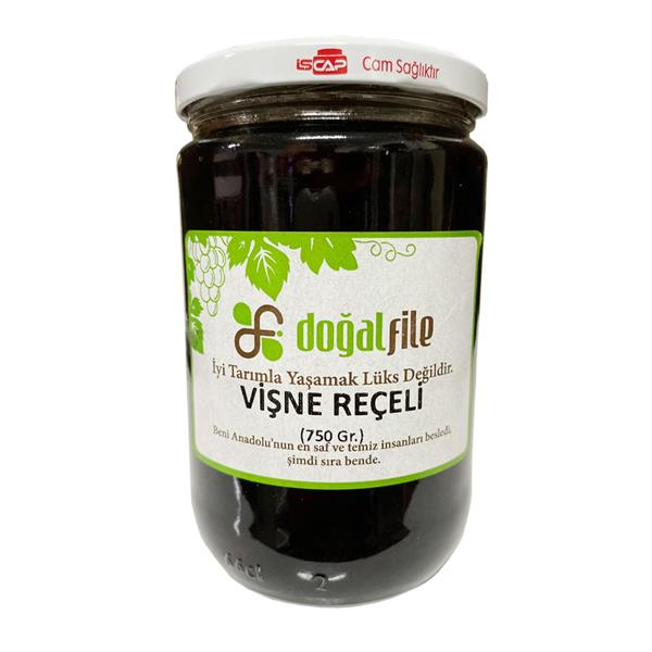 Vişne Reçeli 750 gr - Katkısız ve Doğal
