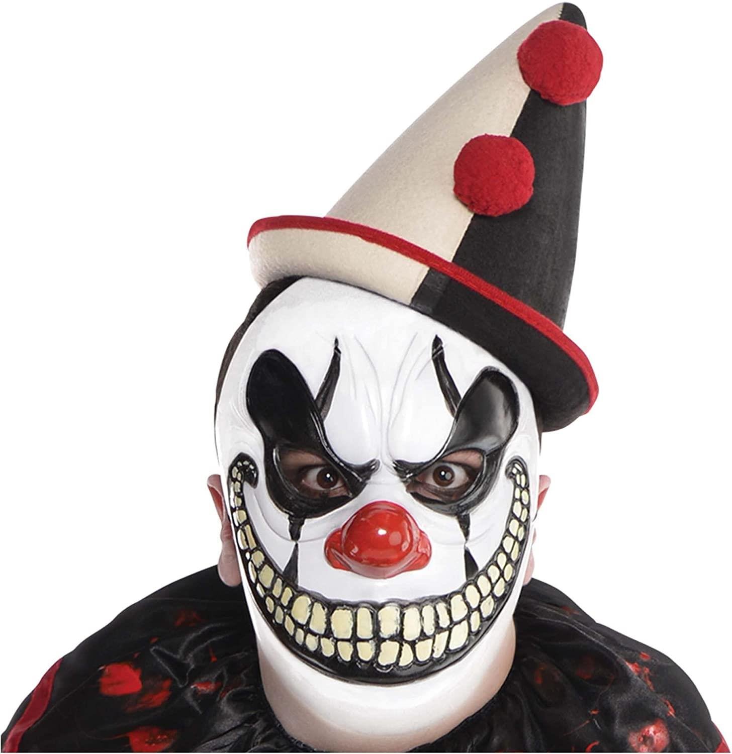 KostümPartim® Freak Show Joker Maske - Korkutucu ve Etkileyici Joker ...