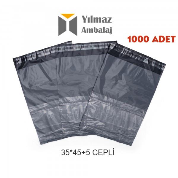 35*45+5 KARGO POŞETİ CEPLİ 1000 ADET