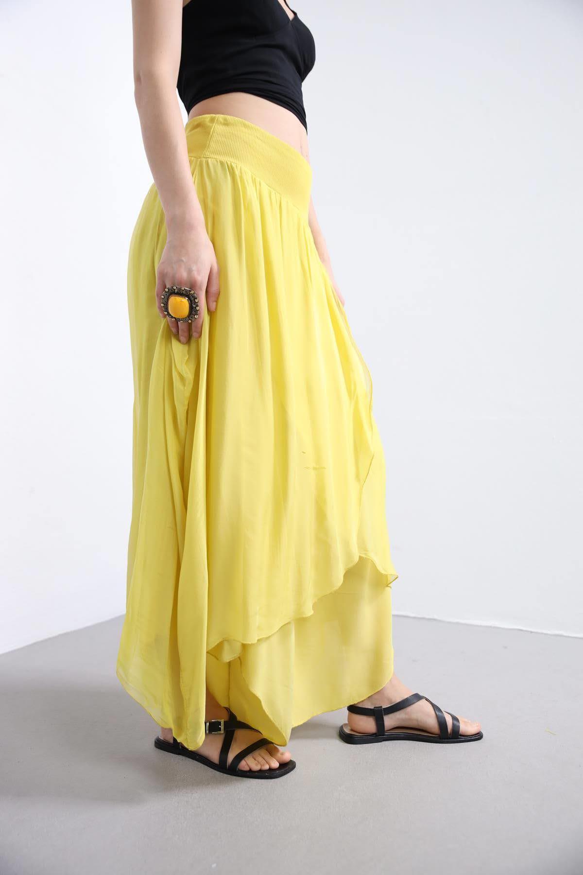 Sarı İpek Kelebek Şalvar - Şaman Butik - Bohem Giyim ve Aksesuar ...