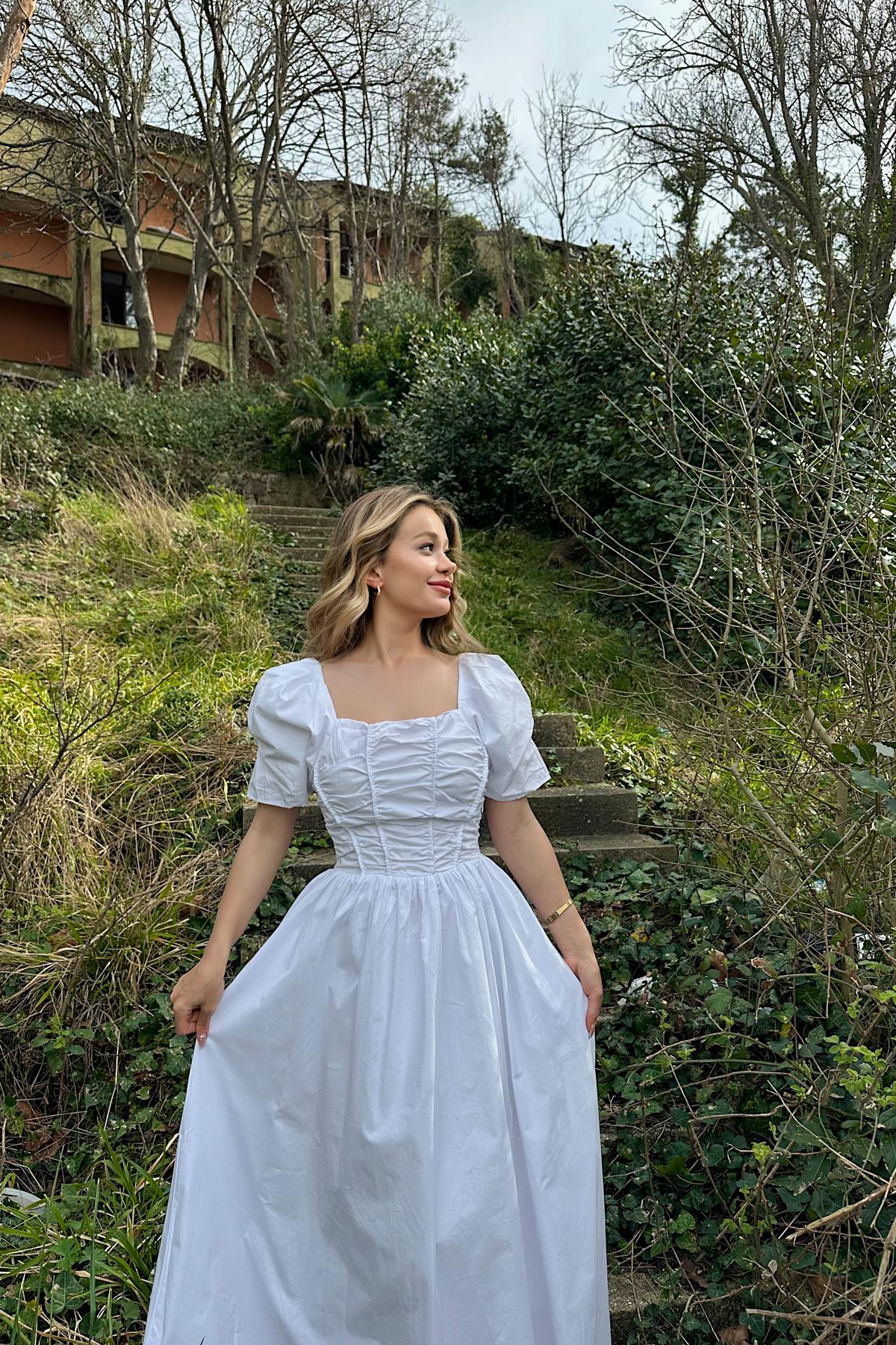 Arkası Gipe Detaylı Elbise - My Love Butik | Modadaki Göz Alıcı Şıklık