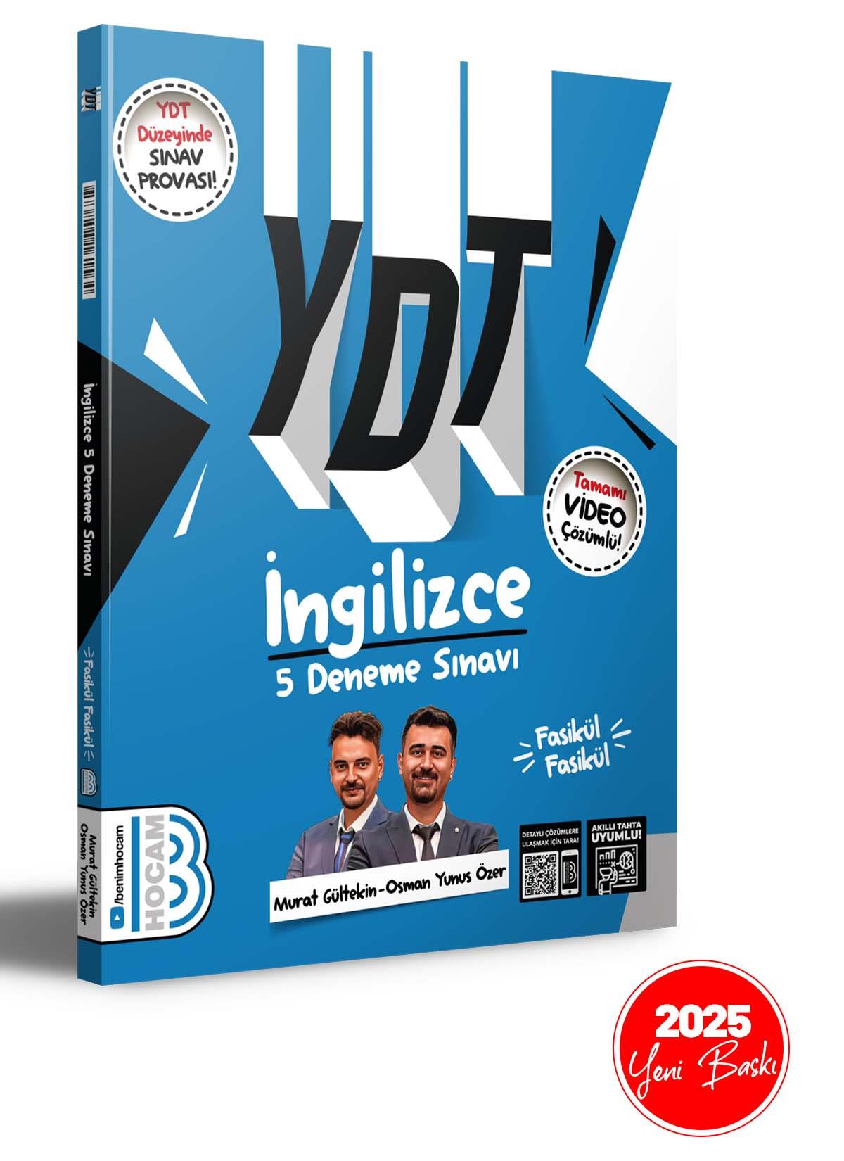 2025 YDT Taktiklerle İngilizce SKILLS Konu Anlatımı Soru Bankası ve ...