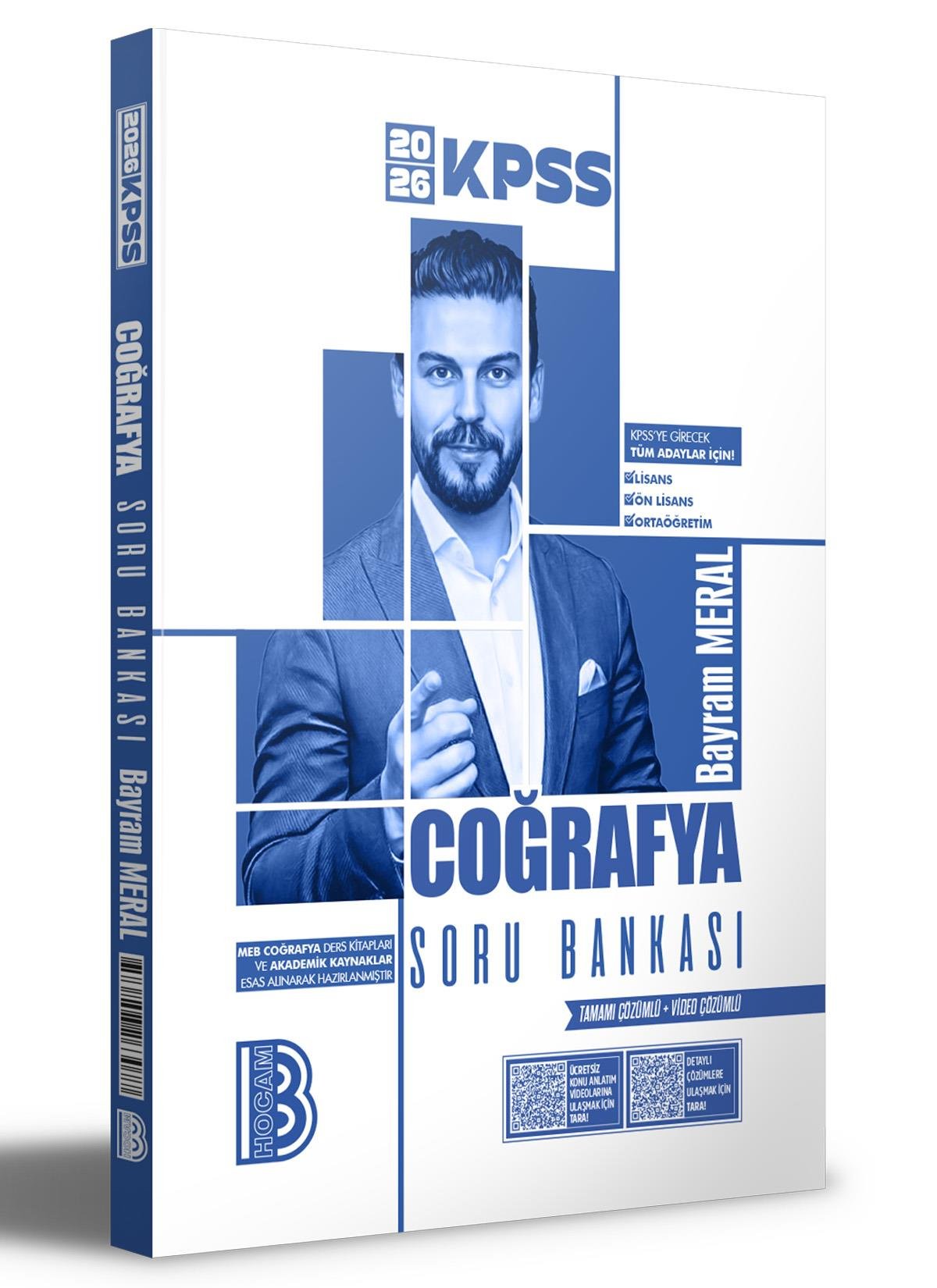 2026 KPSS Coğrafya Ders Notları ve Soru Bankası Seti Benim Hocam Yayınları