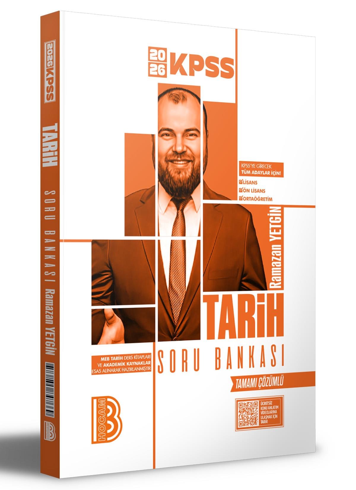 2026 KPSS Tarih Soru Bankası ve HaritalarlaTarih Seti Benim Hocam Yayınları