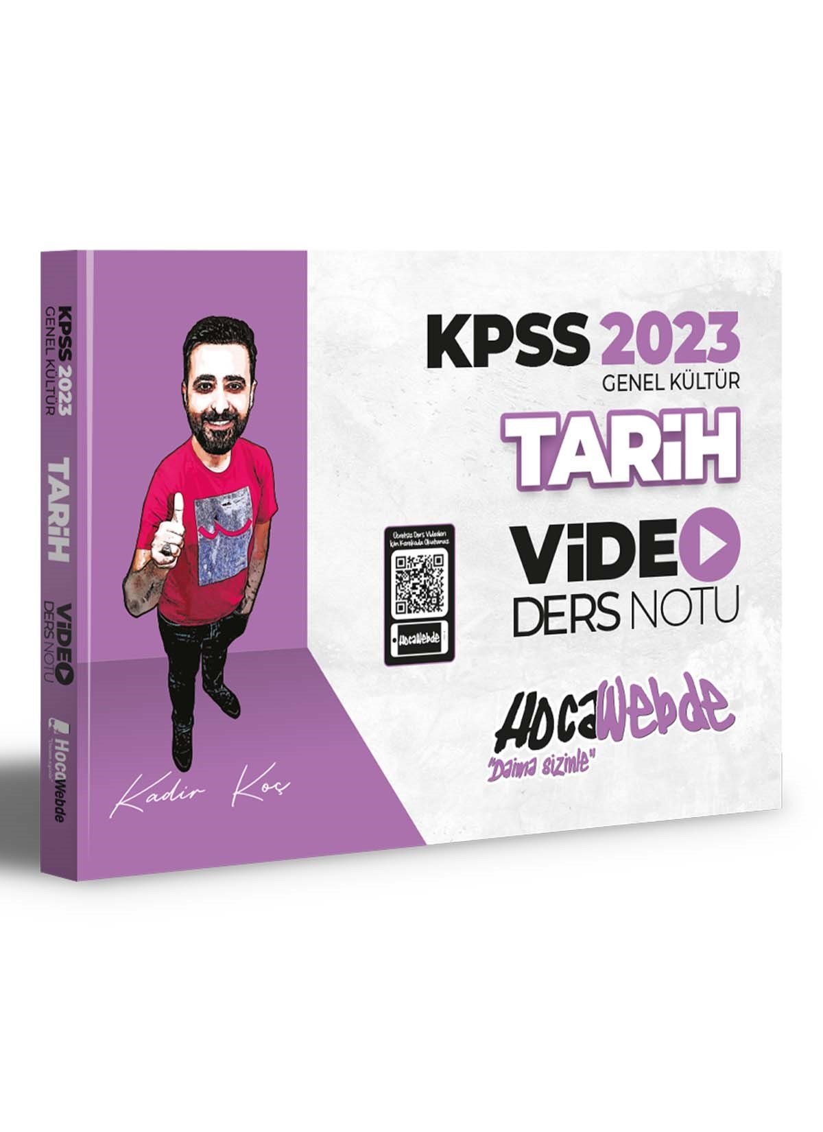 HocaWebde Yayınları 2023 KPSS Tarih Video Ders Notu HocaWebde Yayınları 2023 KPSS Tarih Video Ders Notu