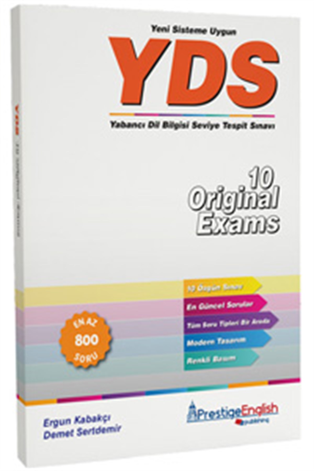 Prestige English Yayınları YDS 10 Original Exams