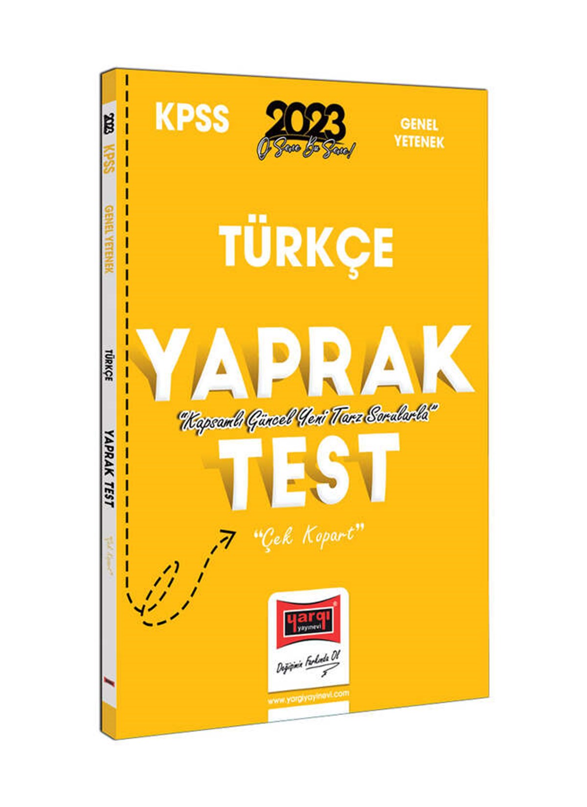 Yargı Yayınları 2023 KPSS Türkçe Çek Kopart Yaprak Test Yargı Yayınları 2023 KPSS Türkçe Çek Kopart Yaprak Test