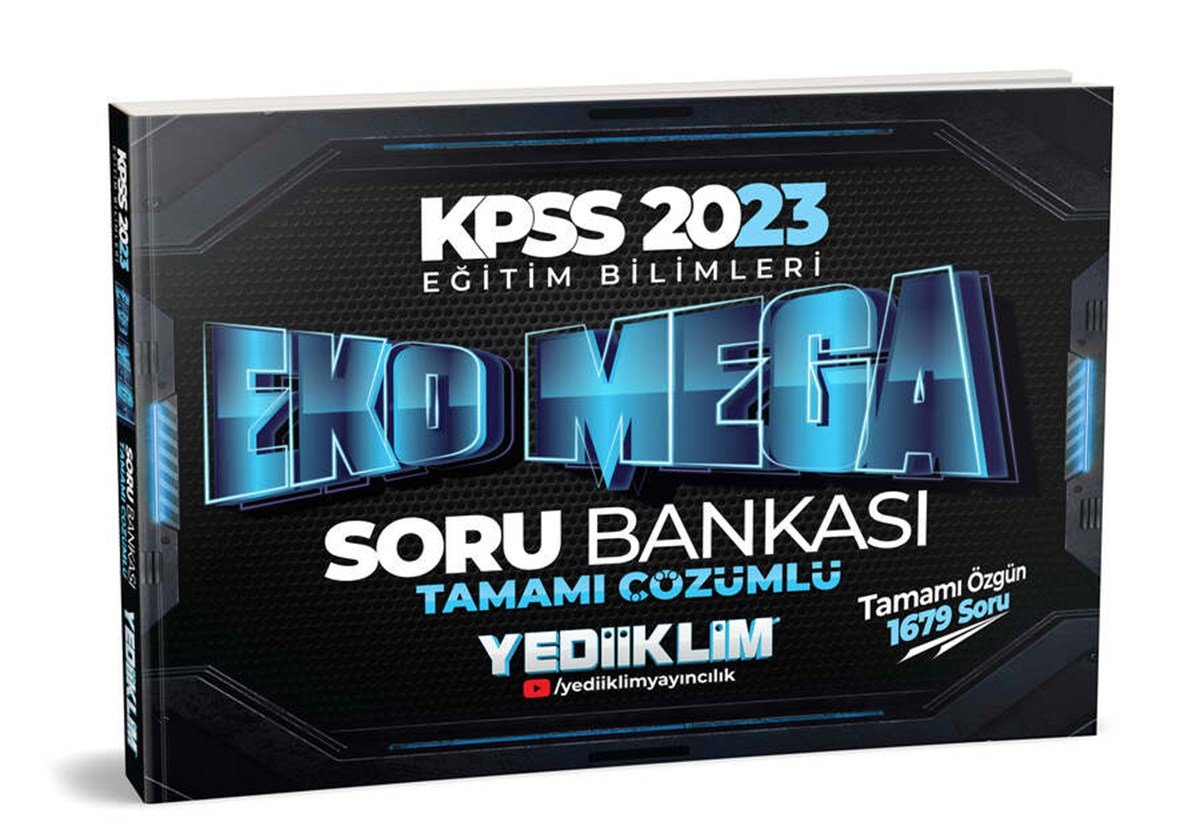 Yediiklim Yayınları 2023 KPSS Eğitim Bilimleri Eko Mega Tamamı Çözümlü ... Yediiklim Yayınları 2023 KPSS Eğitim Bilimleri Eko Mega Tamamı Çözümlü ...