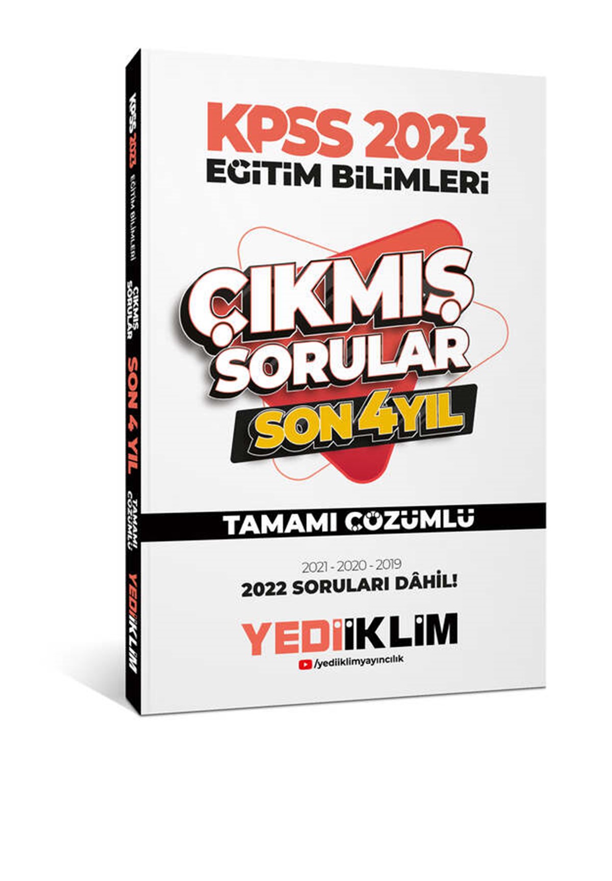 Yediiklim Yayınları 2023 KPSS Eğitim Bilimleri Son 4 Yıl Tamamı Çözümlü ... Yediiklim Yayınları 2023 KPSS Eğitim Bilimleri Son 4 Yıl Tamamı Çözümlü ...