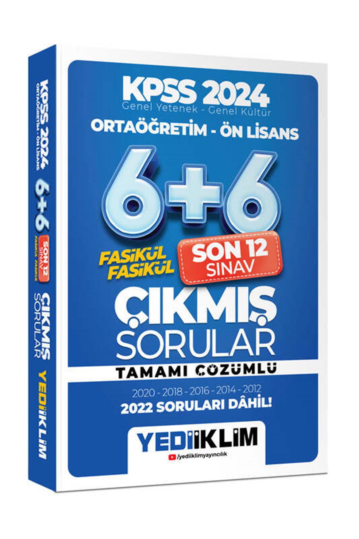 Yediiklim Yayınları 2024 KPSS Genel Yetenek Genel Kültür Ortaöğretim ... Yediiklim Yayınları 2024 KPSS Genel Yetenek Genel Kültür Ortaöğretim ...