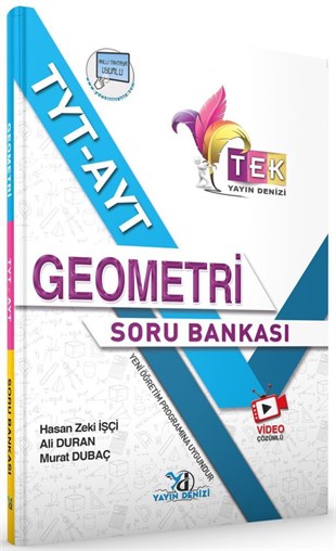 Yayın Denizi TYT AYT TEK Serisi Video Çözümlü Geometri Soru Bankası Yayın Denizi TYT AYT TEK Serisi Video Çözümlü Geometri Soru Bankası