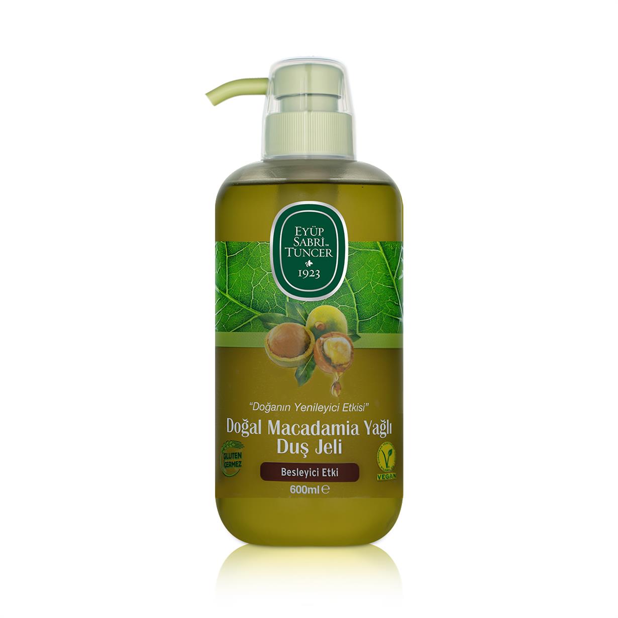 Doğal Macadamia Yağlı Duş Jeli 600 ml