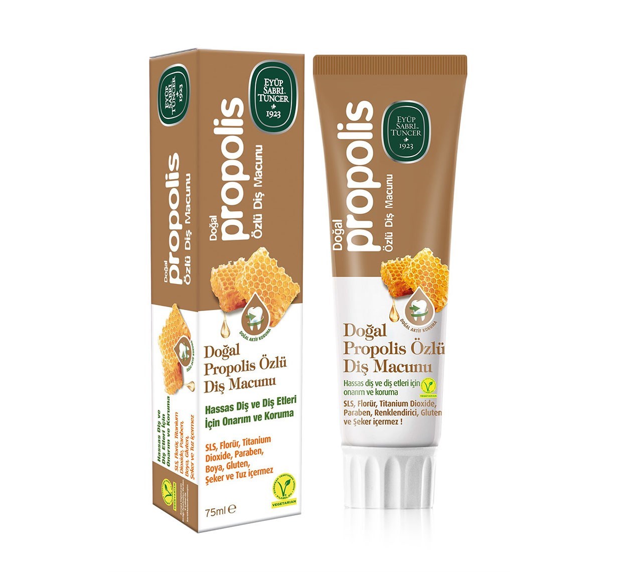 Toothpaste with Natural Propolis Extract 75 ml