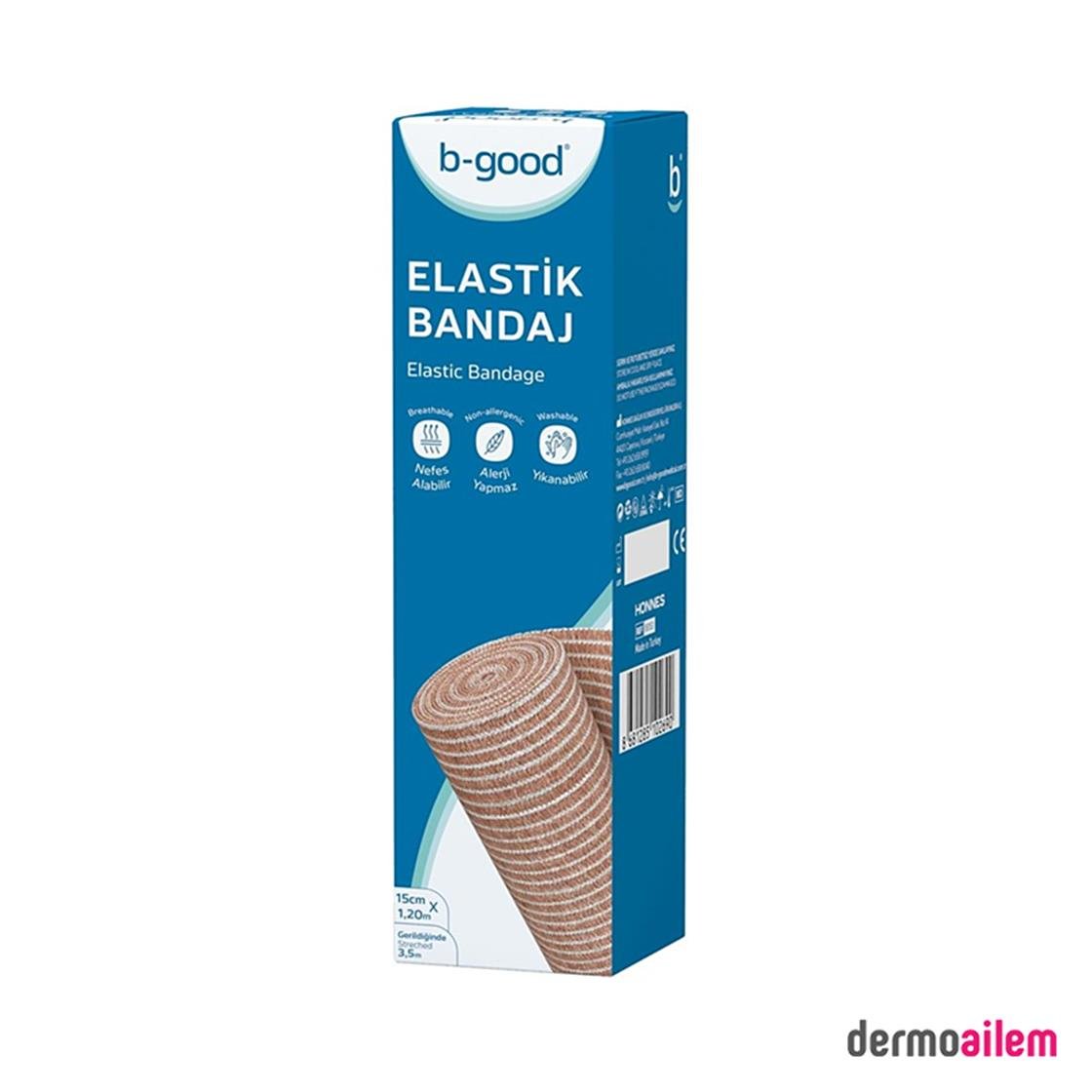 B-Good Elastik Bandaj 15 cm x 3,5 m Ürünleri İndirimli Fiyatları
