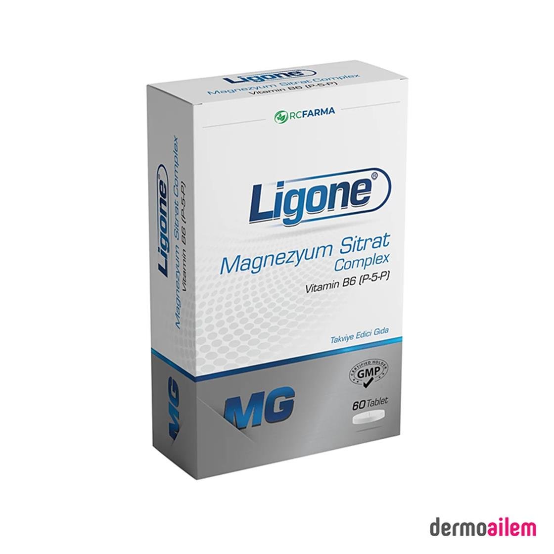 Ligone Magnezyum Sitrat Complex 60 Tablet Ürünleri İndirimli Fiyatları