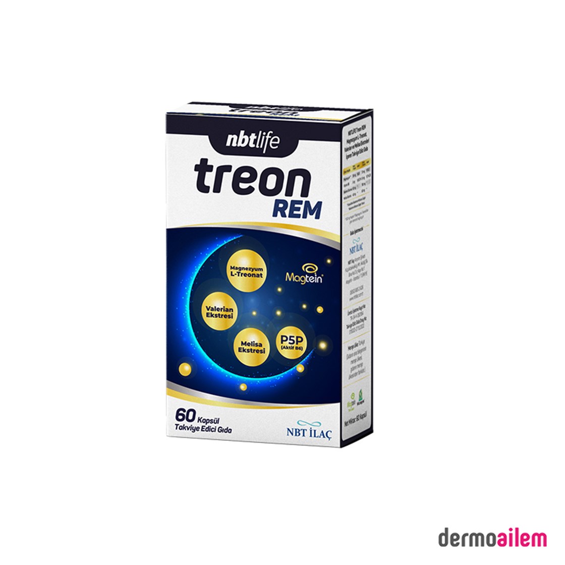 NBTLife Treon REM 60 Kapsül | Dermoailem