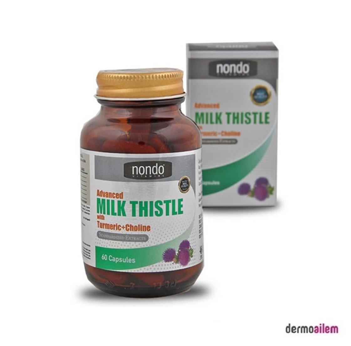 Nondo Advanced Milk Thistle 60 Kapsül Fiyatları İndirimli | Dermoailem.com