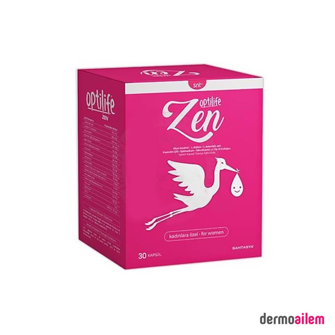 Optilife Zen 30 Kapsül Ürünü ve Fiyatları İndirimli | Dermoailem